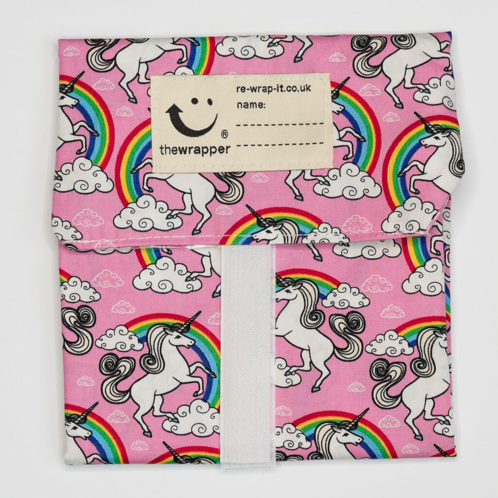 Re-Wrap-It Yellow Check Reusable Sandwich Wrapper