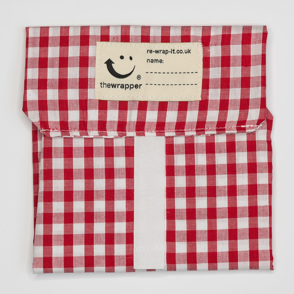 Re-Wrap-It Sophisticated Grey Reusable Sandwich Wrapper. Scotland