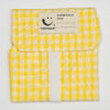 Re-Wrap-It Yellow Check Reusable Sandwich Wrapper