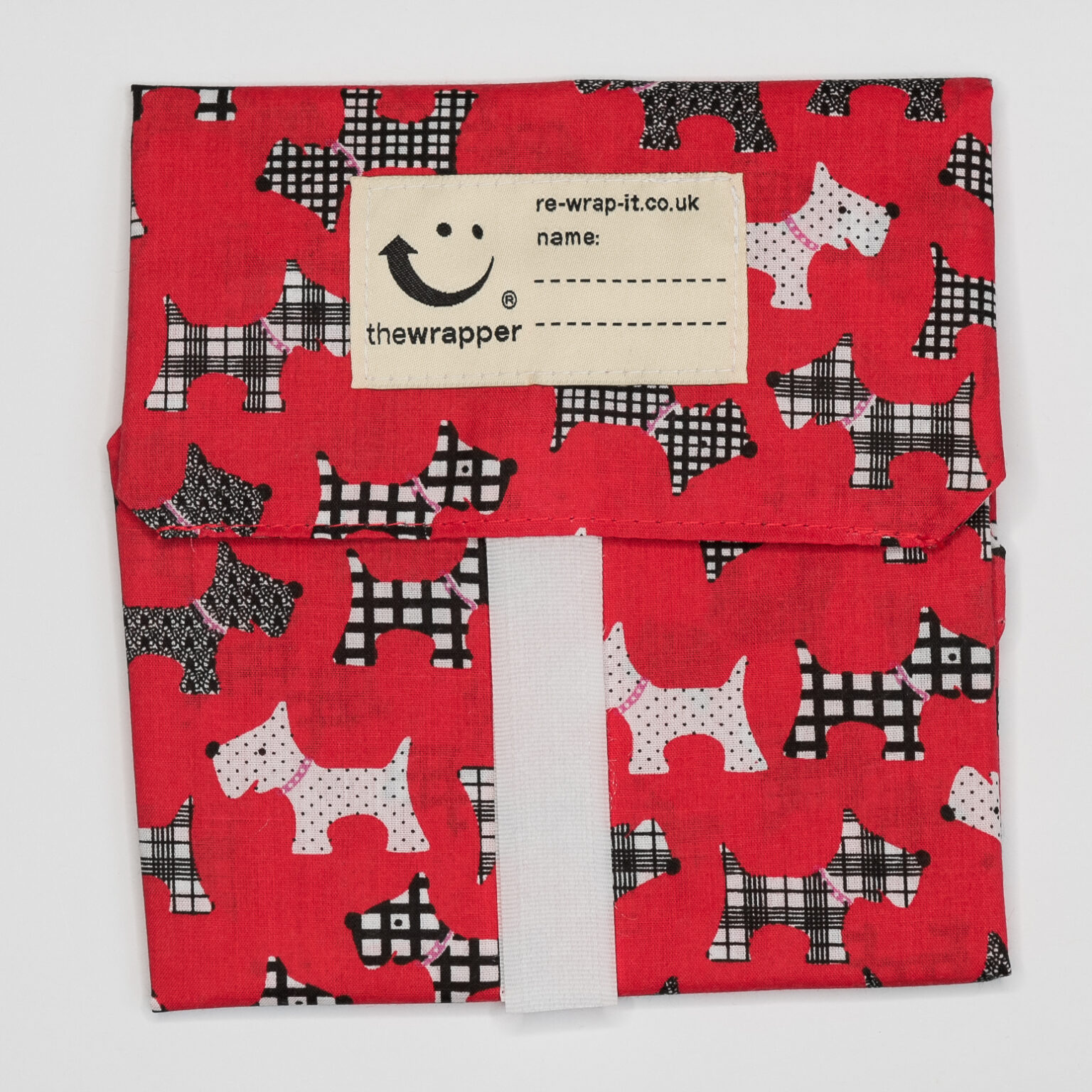 Re-Wrap-It Yellow Check Reusable Sandwich Wrapper