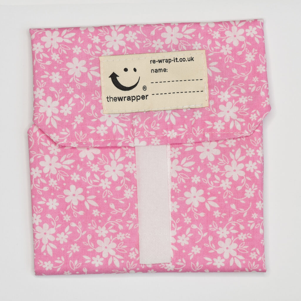 Re-Wrap-It Yellow Check Reusable Sandwich Wrapper